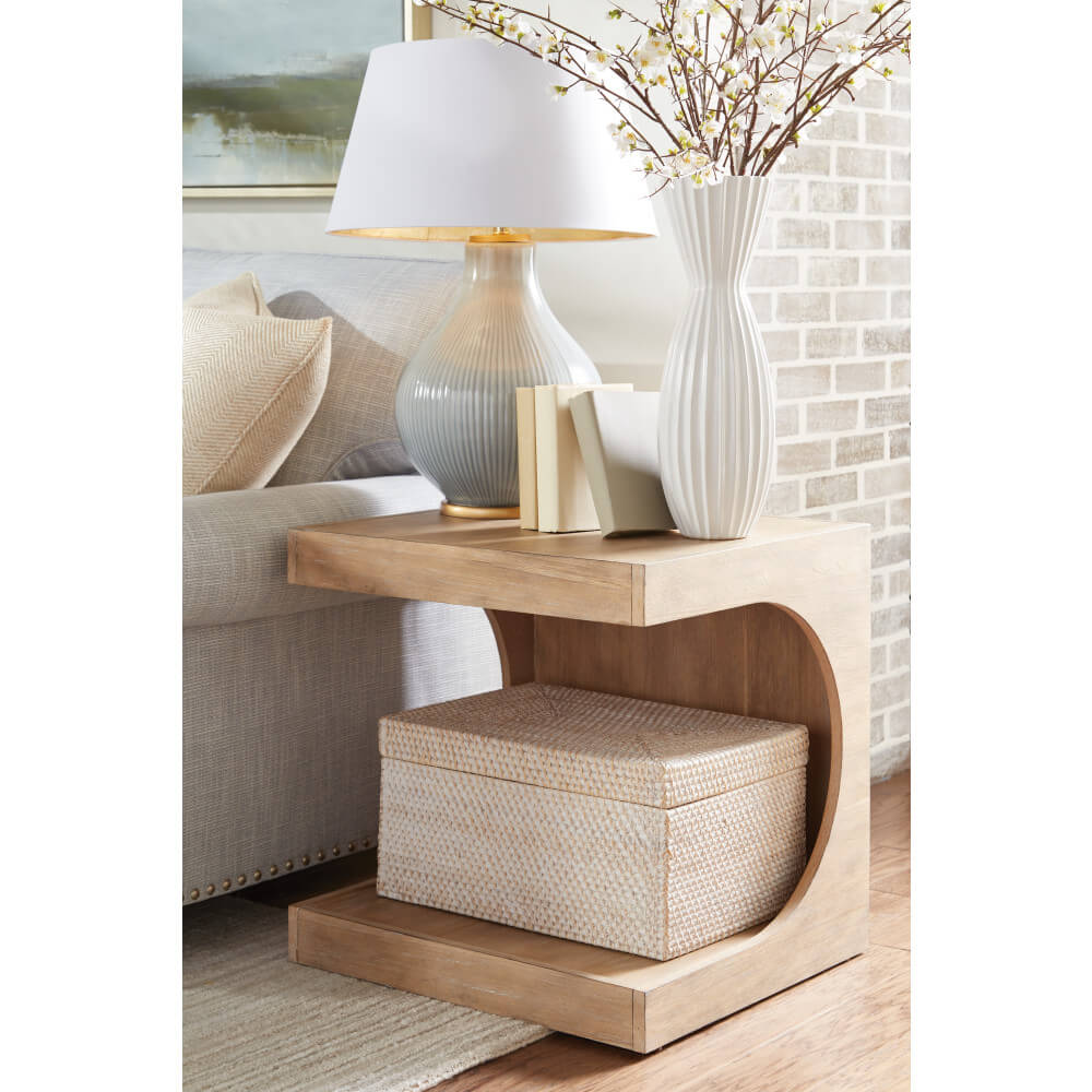 Dune Rectangle End Table - Rowe Furniture