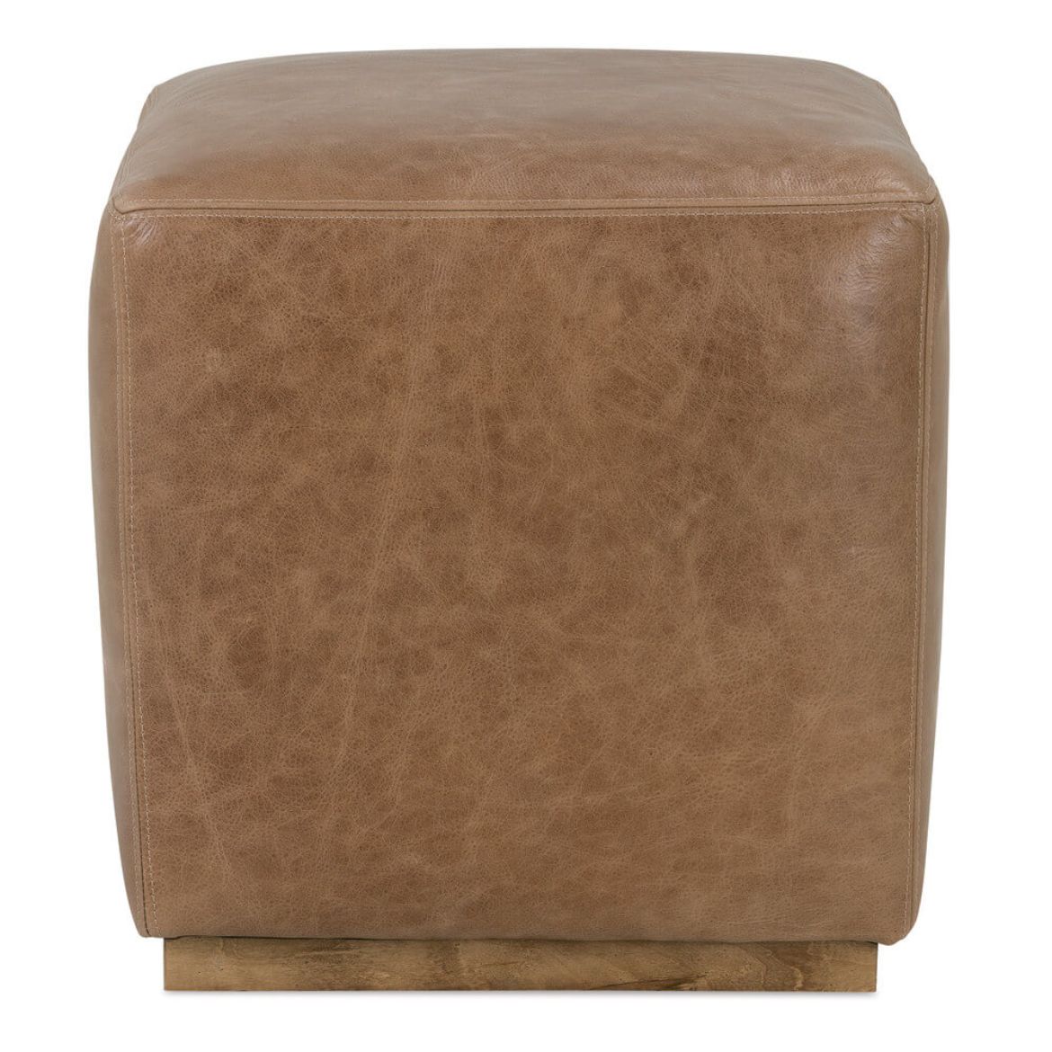 Nugget Leather Dena Ottoman - Rowe Furniture