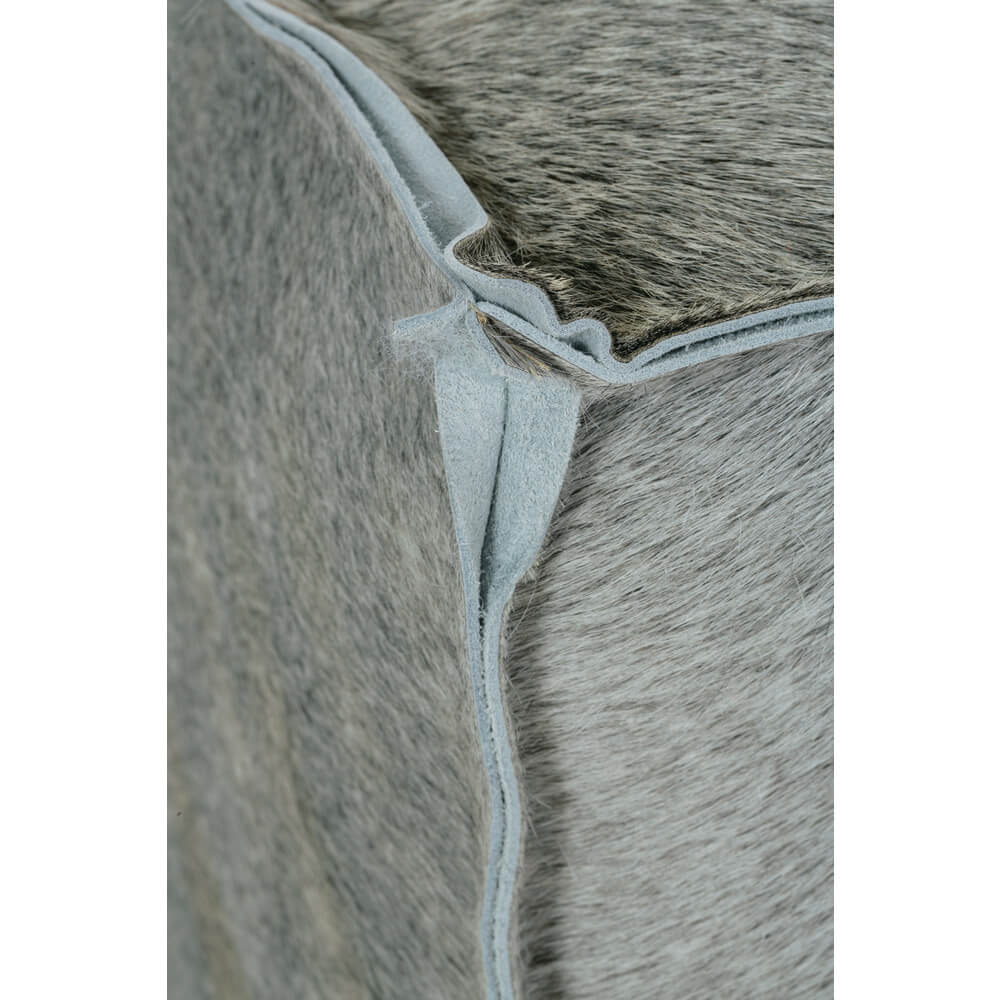 Hair on Hide Zuri Ottoman - Rowe Furniture