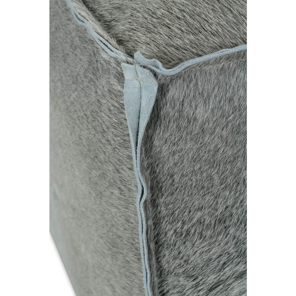 Hair on Hide Zuri Ottoman - Rowe Furniture