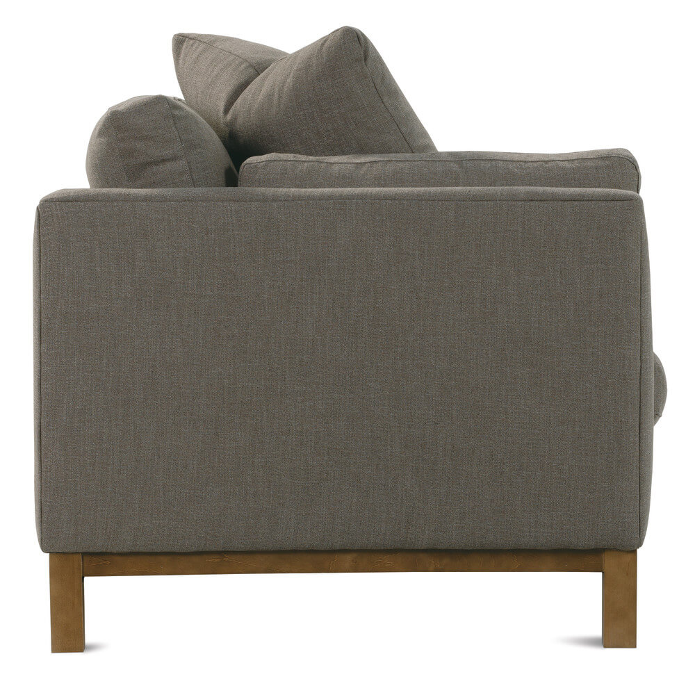 99” Boden Sofa - Mocha Kid-proof Texture - Rowe Furniture