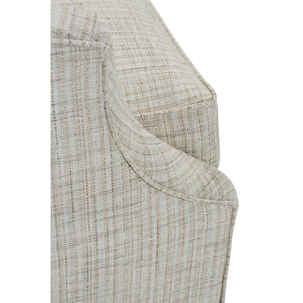 Emmerson Swivel Chair- Grass-Cloth Texture - Rowe Furniture