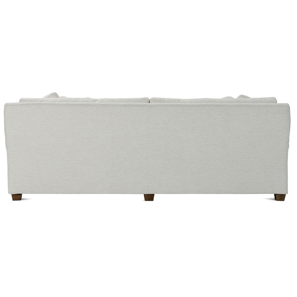 Quick Ship Bristol Sofa Featured in Nomad Snow - Rowe Furniture