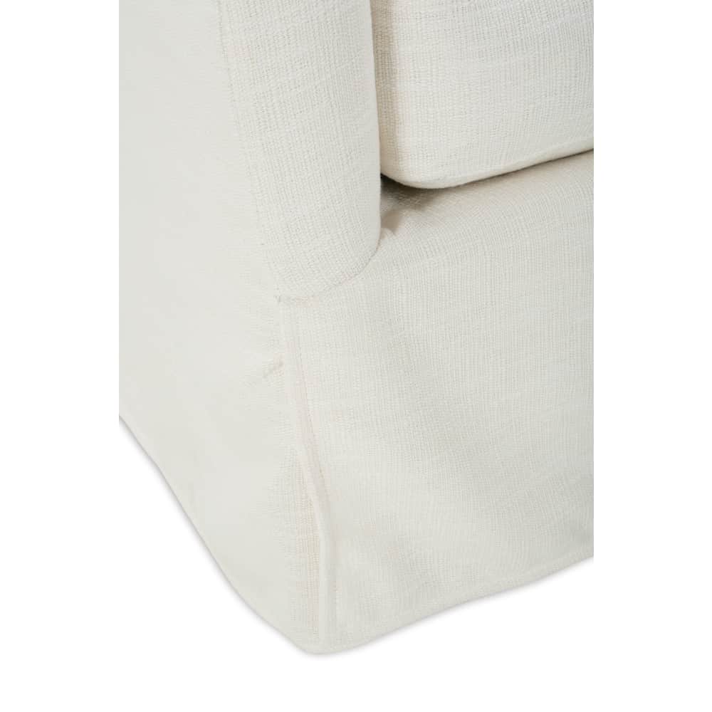 Madeline Slipcovered Swivel Chair - Rowe Furniture