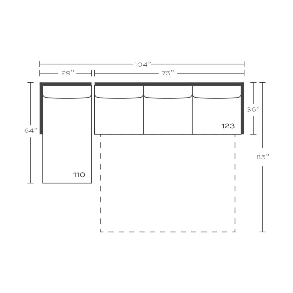 Martin Sectional - Rowe Furniture