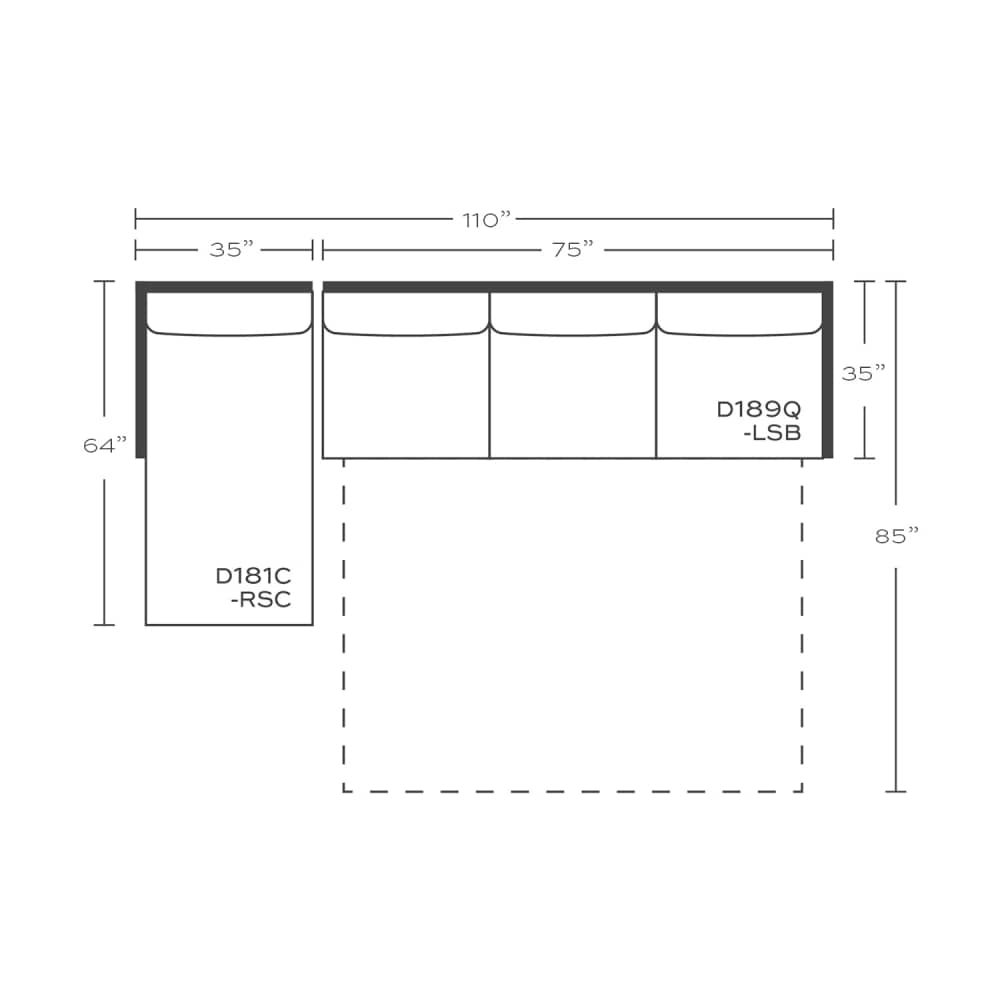 Monaco Sectional - Rowe Furniture