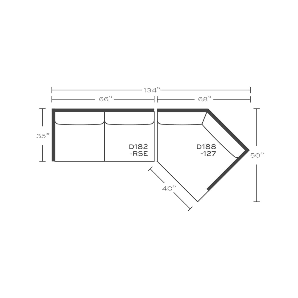 Monaco Sectional - Rowe Furniture