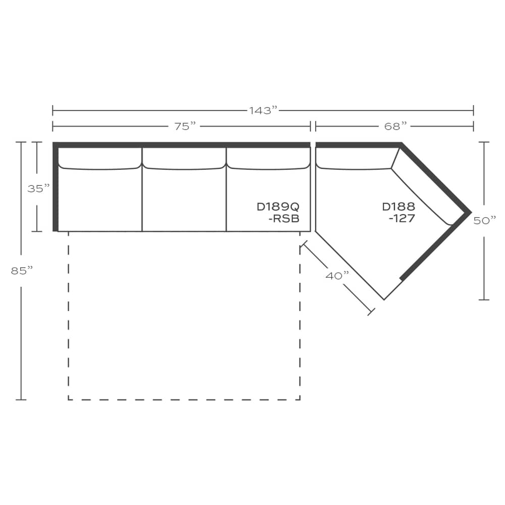 Monaco Sectional - Rowe Furniture
