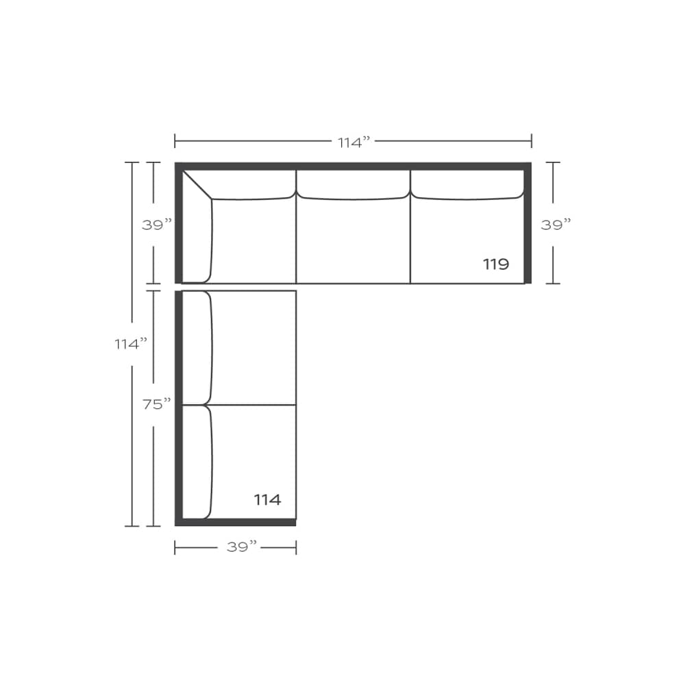 Derby Sectional - Rowe Furniture