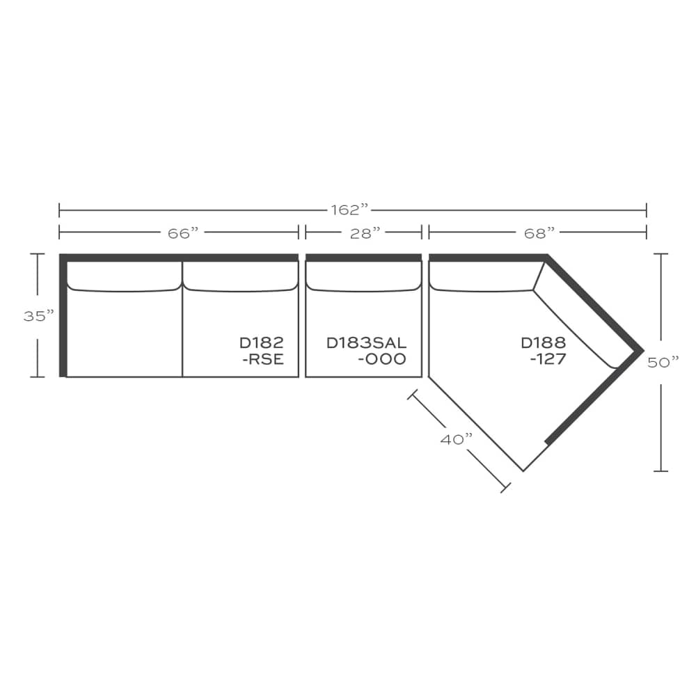 Monaco Sectional - Rowe Furniture