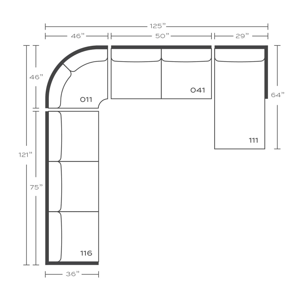 Martin Sectional - Rowe Furniture