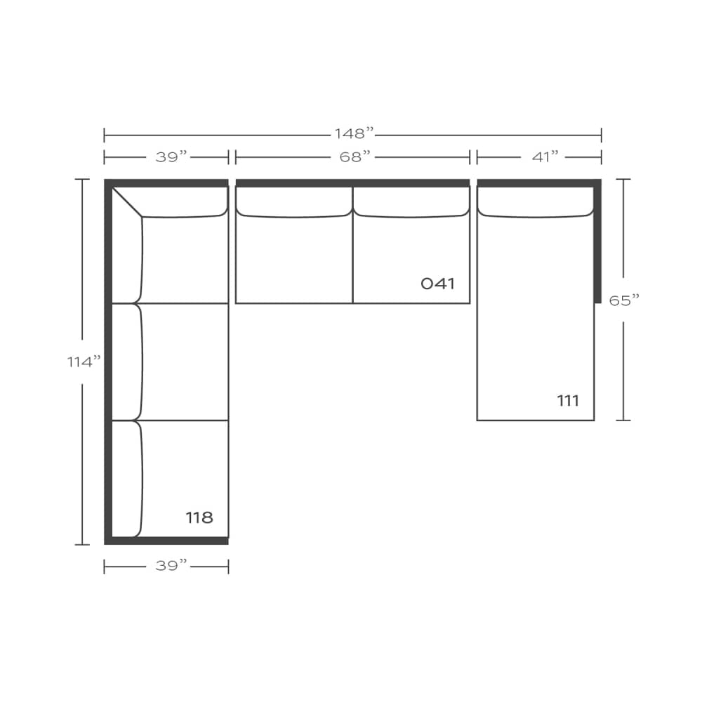 Derby Sectional - Rowe Furniture