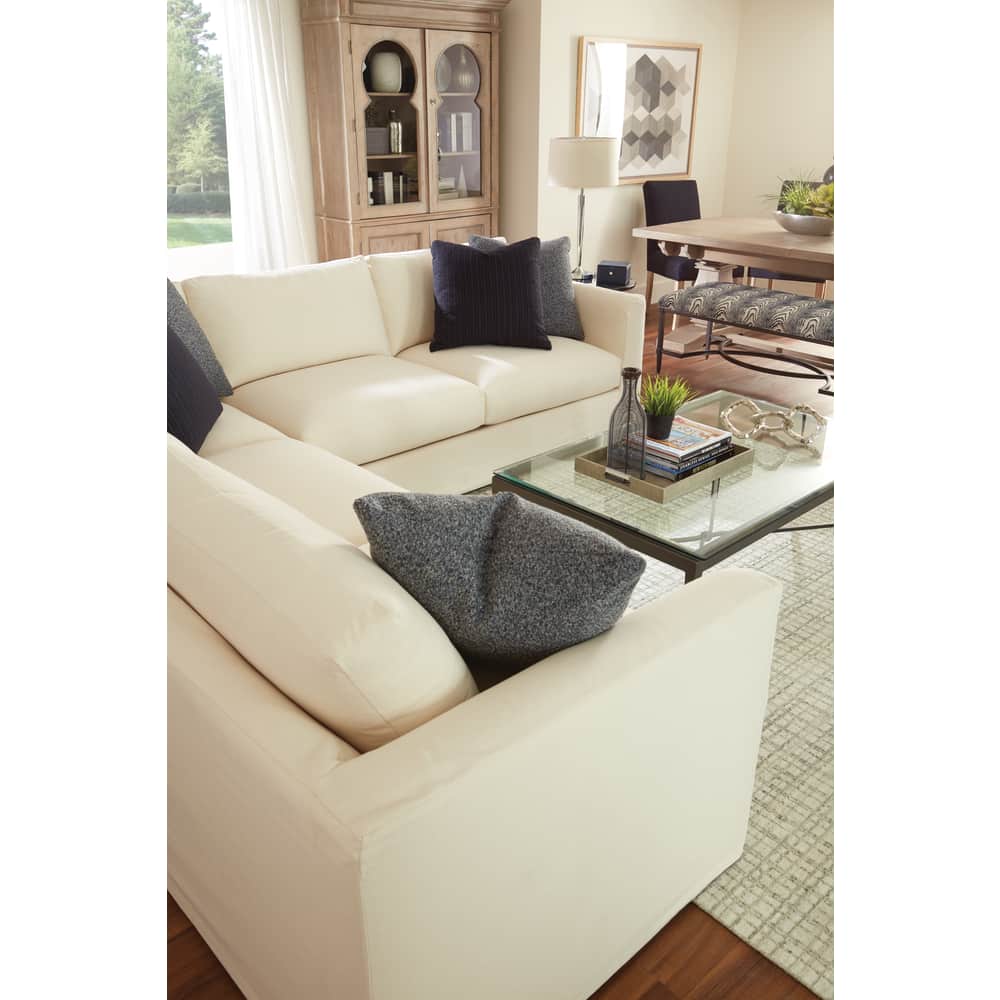 Derby Slipcovered Sectional - Rowe Furniture
