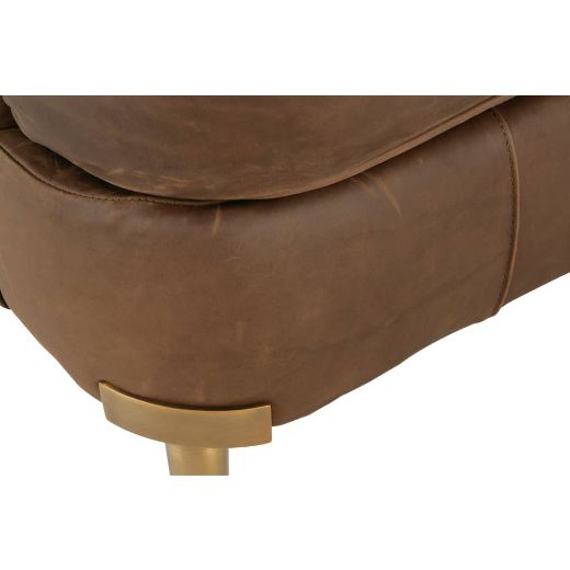 Lyra Leather Accent Chair - Rowe Furniture