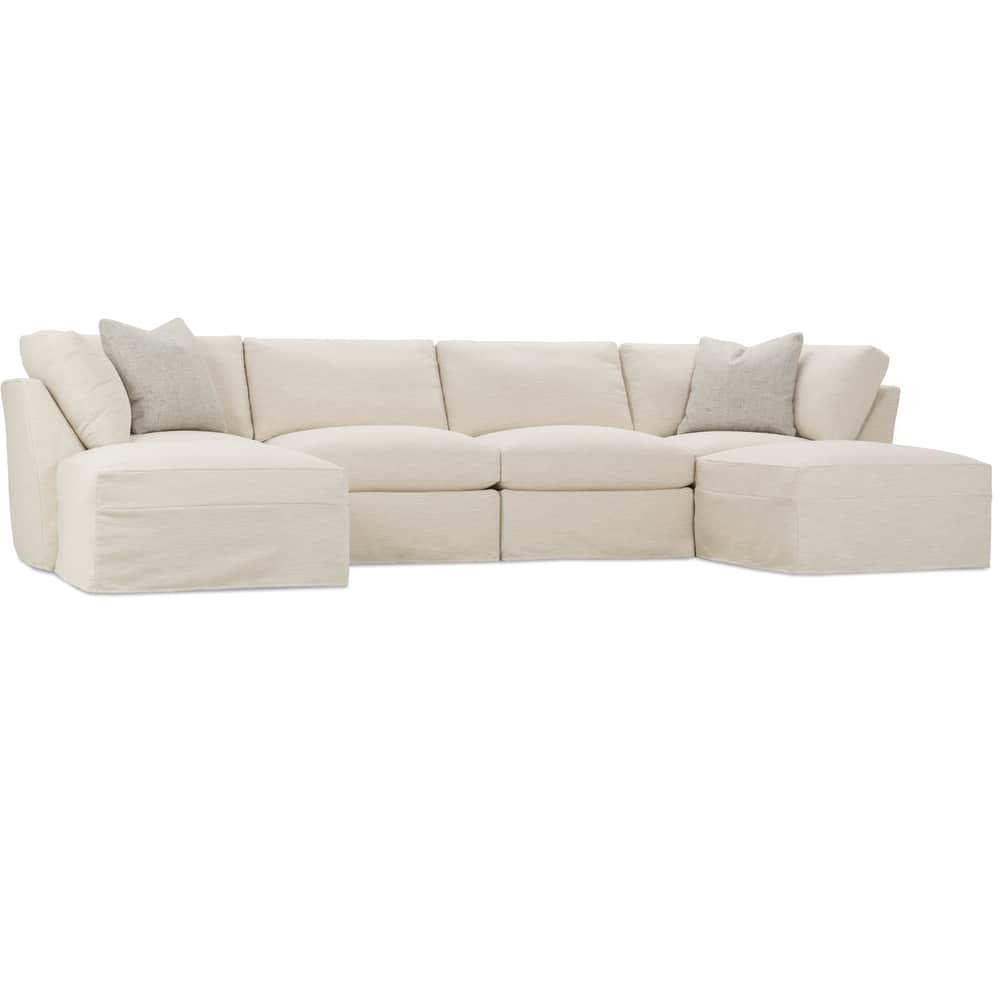 Asher Modular Slipcover Sectional - Rowe Furniture
