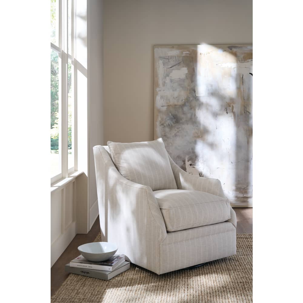 Kara Swivel Chair - Rowe Furniture